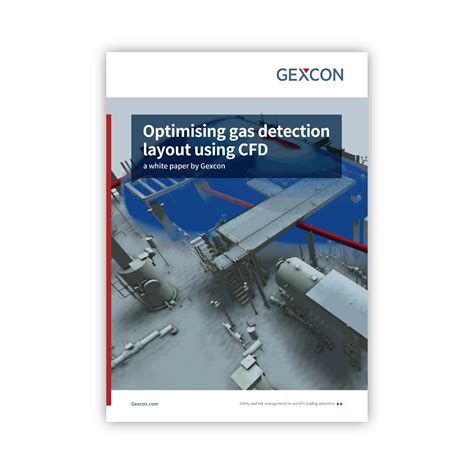 optimising gas detection layout using cfd