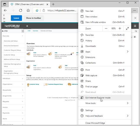 Enabling Ie Mode On Microsoft Edge