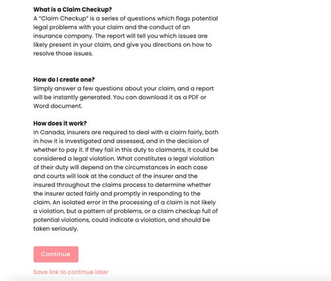 Get The Insurance Claim Checkup App