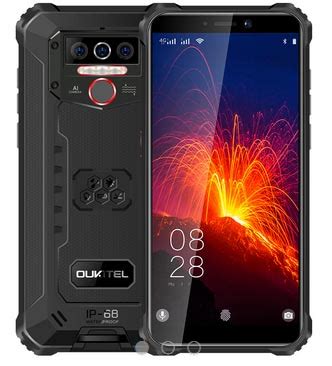 Смартфон Oukitel WP5 Pro выполнен в усиленном всепогодном корпусе ...