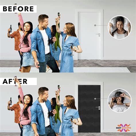 Door Soundproofing Kit In Myanmar Diy Door Soundproofing Tiles Mmt