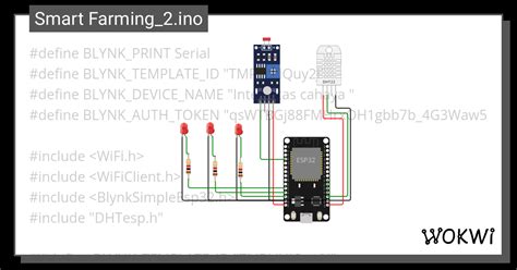 Smart Farmingo Wokwi Esp32 Stm32 Arduino Simulator