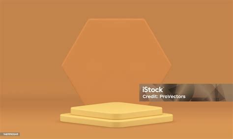 3d 연단 베이지 색 무대 수준 플랫폼 제품 프리젠 테이션 소매 상품 건설 벡터 0명에 대한 스톡 벡터 아트 및 기타 이미지 0명 3차원 형태 각도 Istock