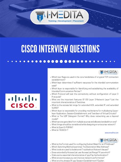 Cisco Networking Interview Questions Pdf Internet Protocol Suite Internet Protocols