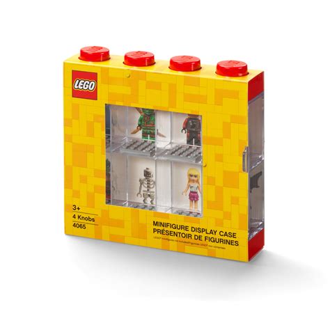 Lego® 8 Minifigure Display Case Red Ag Lego® Certified Stores
