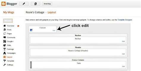 Rosie S Cottage How To Add A Favicon In Blogger