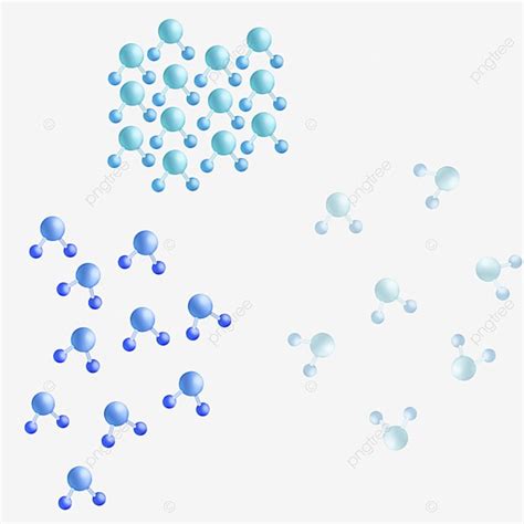 고체 액체 상태 기체 물 일러스트 분자 모형 물 물분자 분자식 Png 일러스트 및 Psd 이미지 무료 다운로드 Pngtree