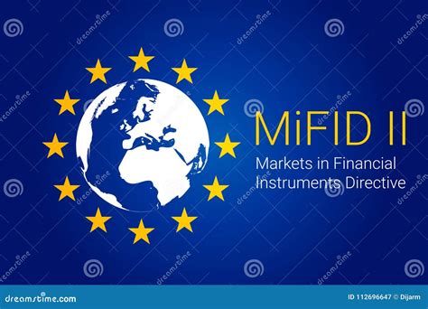 Markets In Financial Instruments Directive Mifid Ii Vector Stock Vector Illustration Of
