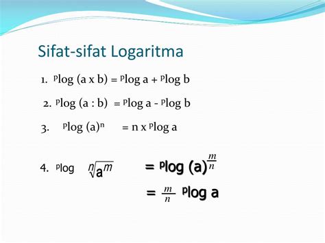Ppt Logaritma Powerpoint Presentation Free Download Id5860133
