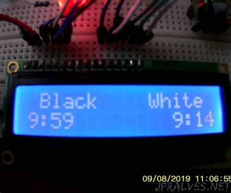 How To Make A Chess Clock With Arduino Jpralves Net