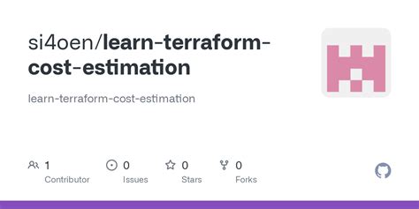 Github Si4oenlearn Terraform Cost Estimation Learn Terraform Cost Estimation