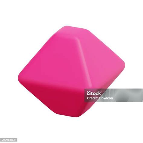 3d 팽창 모델 벡터 아이콘입니다 흰색 배경에 고립되어 있습니다 3d 형상 부피 및 형태 설계 개념 카툰 미니멀 스타일 3d 부풀리기 모양 아이콘 벡터 렌더링 그림 3차원