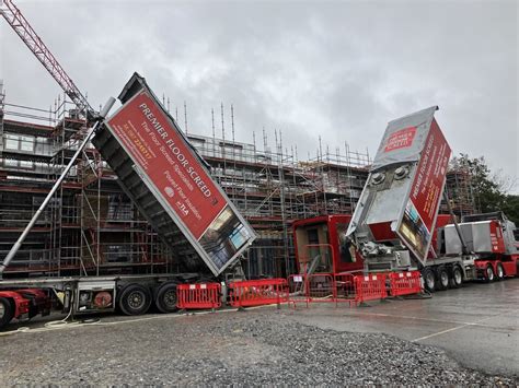 Gareth Devlin On Linkedin A Wet Start On Site With Premier Floor Screed To View Another