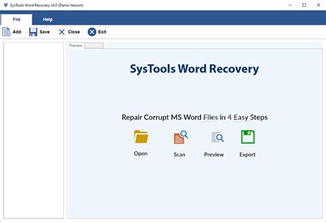 Docx Repair Download Free Windows 4 2 0 0 Softpedia