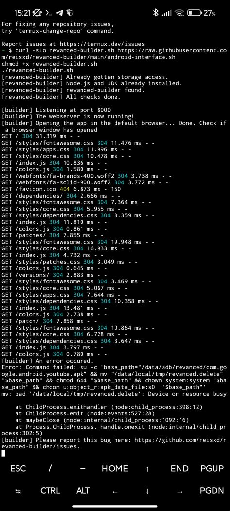 Trying To Mount ReVanced With Root Method Doesn T Work Issue Reisxd Revanced Builder