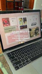 Laptop Widgets Aesthetic