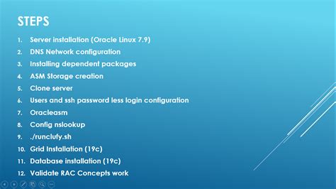 Oracle 19c Rac Installation Part I Oracle Linux 7 9 Installation Steps Brace Coder
