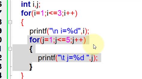 Session 1 Part 3 Nested For Loop Break And Continue Statements Youtube