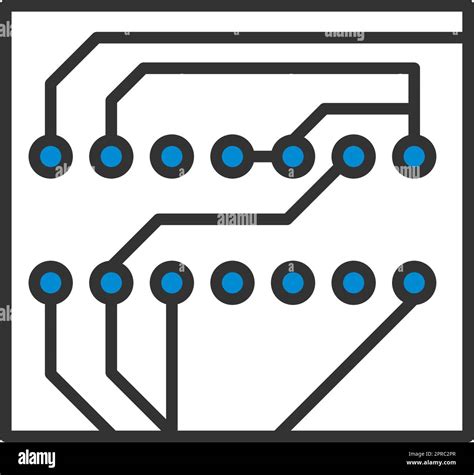 Circuit Board Icon Stock Vector Image And Art Alamy