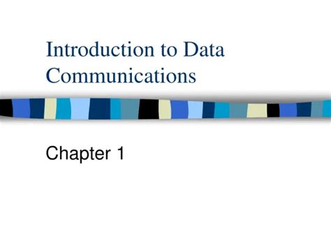 Ppt Introduction To Data Communications Powerpoint Presentation Free