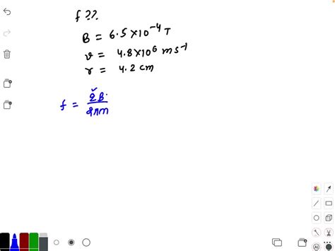 Solved In Exercise 4 11 Obtain The Frequency Of Revolution Of The