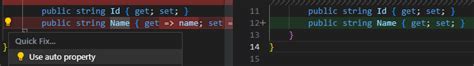 C Quick Actions And Refactorings