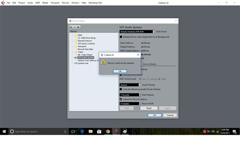 ASIO Driver Device Could Not Be Opened Steinberg Lounge Steinberg Forums