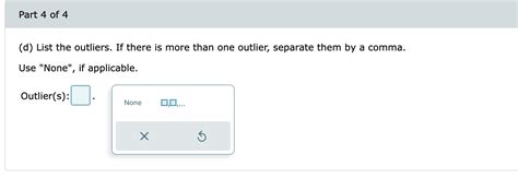 solved for the data set part 0 4 part 1 of 4 a find the