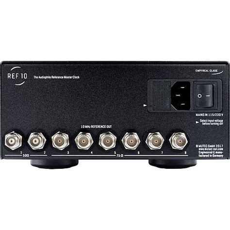 Mutec Ref10 10 Mhz Reference Master Clock Reverb