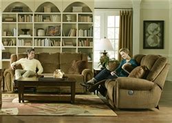 Stafford 2 Piece Lay Flat Reclining Set In Caramel Color Fabric By Catnapper 1771 2