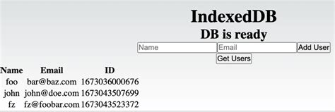 Indexeddb Your Offline And Serverless Db In Your Browser With React