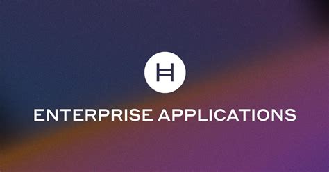 enterprise applications hedera