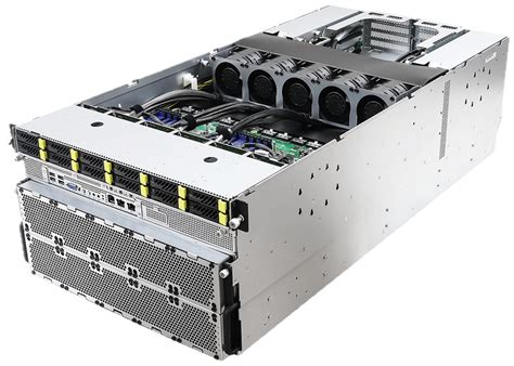 華擎 Rack 推出支援 Nvidia Hgx H100 H200 8 Gpu 的強大 Ai 訓練系統