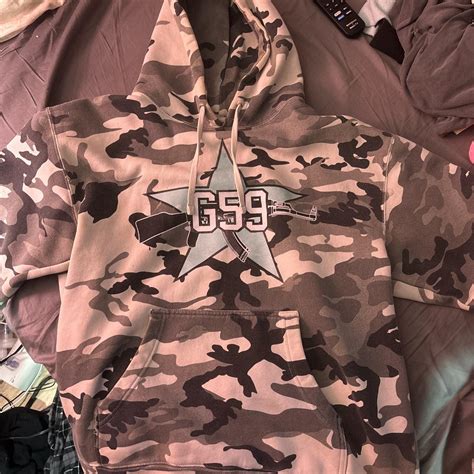 G59 Ak47 Arctic Camo Hoodie Slight Imperfections Depop