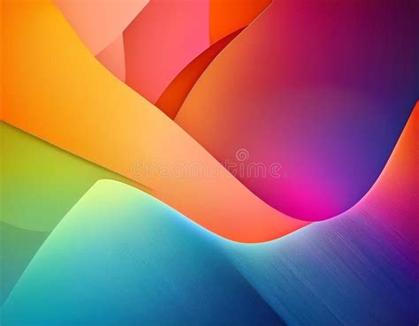 Vibrant Gradient Blur Background Colorful Abstract Design With Smooth Soft Edges For Modern