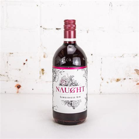 Naught Sangiovese Gin 700ml Carwyn Cellars