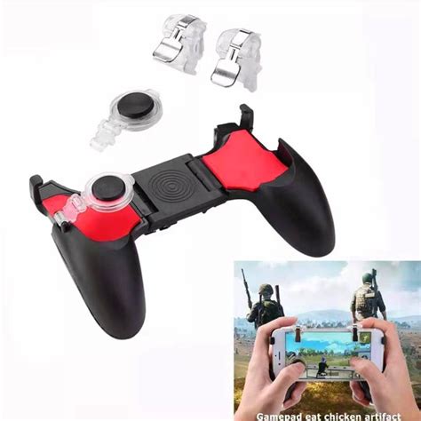 Stype5 In1 Portable Gamepad Mobile Legends Pubg Game Grip Pad Handle Mobile Phone Controller