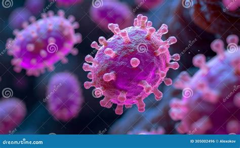 Microscopic View Of Staphylococcus Aureus Bacteria Ai Generated Stock