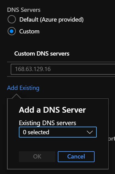 Azure You Can Now Configure Your Own DNS On Azure Firewall And Use