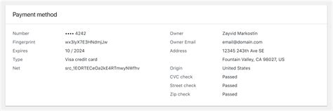 Transaction Details Populate Payment Method Card · Issue 371 · Automattic Woocommerce Payments