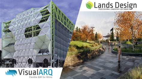 präsentation visualarq und lands design visualisierungs akademie