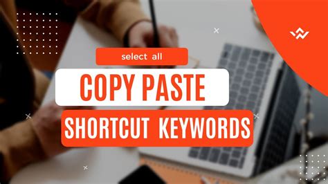 How To Copy Paste Select All Using Keyboard Shortcut On Windows Laptop Youtube