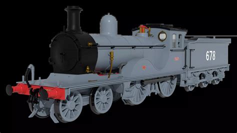 Rapido 959015 Secr G Class 4 4 0 No 678 Secr Grey Steam Locomotive Railway Models Uk