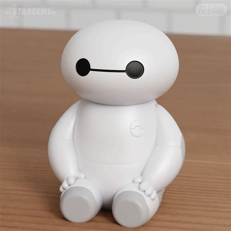 👾 Baymax Chibi Fanart 2 Modelos Big Hero 6・archivo 3d Para Impresión 3d