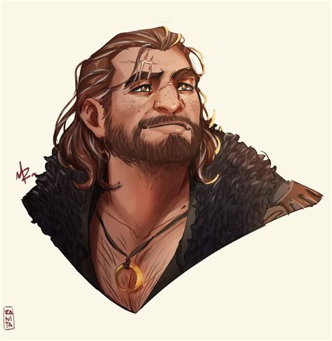 Varric Tethras Dragon Age Drawn By Rannita Danbooru