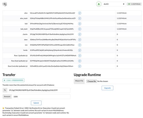 Transfer Transaction Failed Error 1002 Verification Error Execution 136 · Issue 162