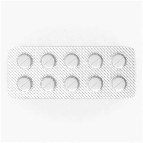 알약 물집 1 3d 모델 29 Max Obj Free3d