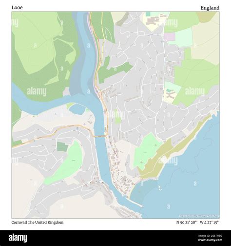 Looe Map Cut Out Stock Images And Pictures Alamy