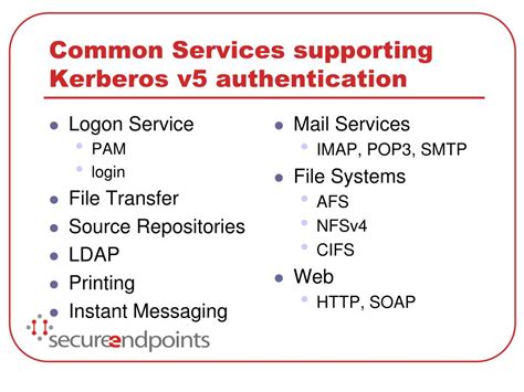Ppt Kerberos V5 Tutorial Powerpoint Presentation Free Download Id 4722343