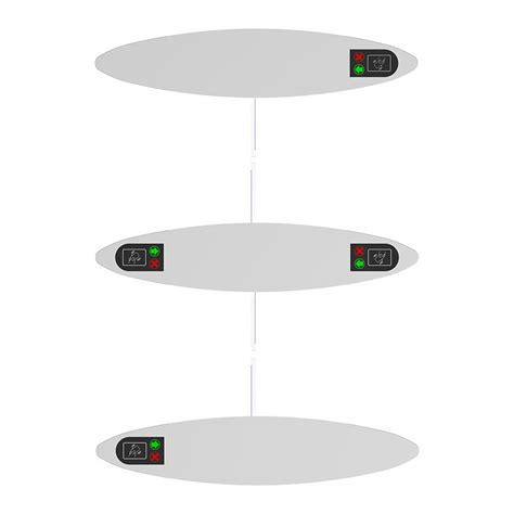 High Security Face Recognition Fingerprint Access Control Swing Flap